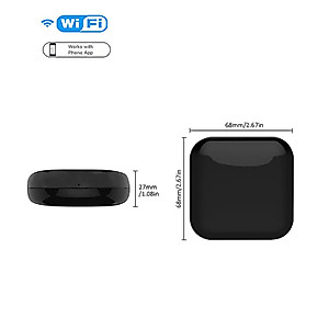 Olideauto Automatically Door Closer with Wireless Remote Control,WiFi Access Control Automatic Door Opening System,Compatible with Alexa,Google Home,Smartphone App