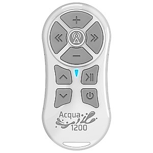 JFA K1200WHITE Acqua 1200 Long Distance Car Audio Control Designed Water Resistant Slim Central and Ultra Sensitive Receiver