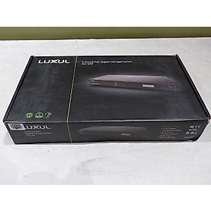 LUXUL 12-Port/8 PoE+ Giga Managed Switch