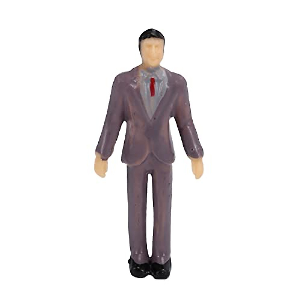 Laughify 50pcs G Scale 1:30 Mix Painted Model People Train Park Street Passenger Figures