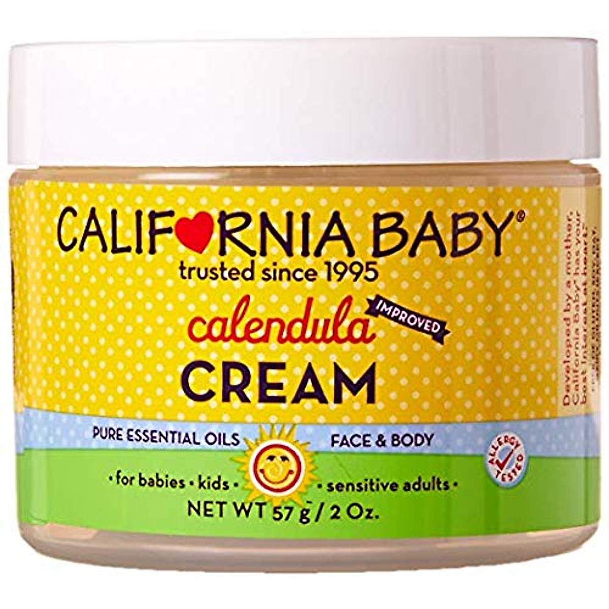 California Baby Calendula Cream 2 oz / 57 g