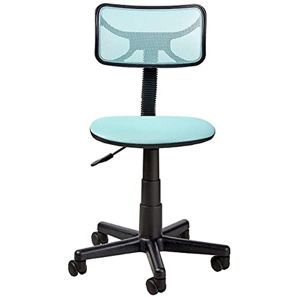 Urban Shop Swivel Mesh Desk Chair, Blue 20.86D x 22W x 33.46H in