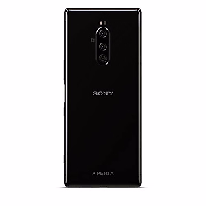 Sony Xperia 1 with Alexa Hands-Free - Unlocked Smartphone - 128GB - Black - (US Warranty) in 6.5" 4K HDR OLED Display