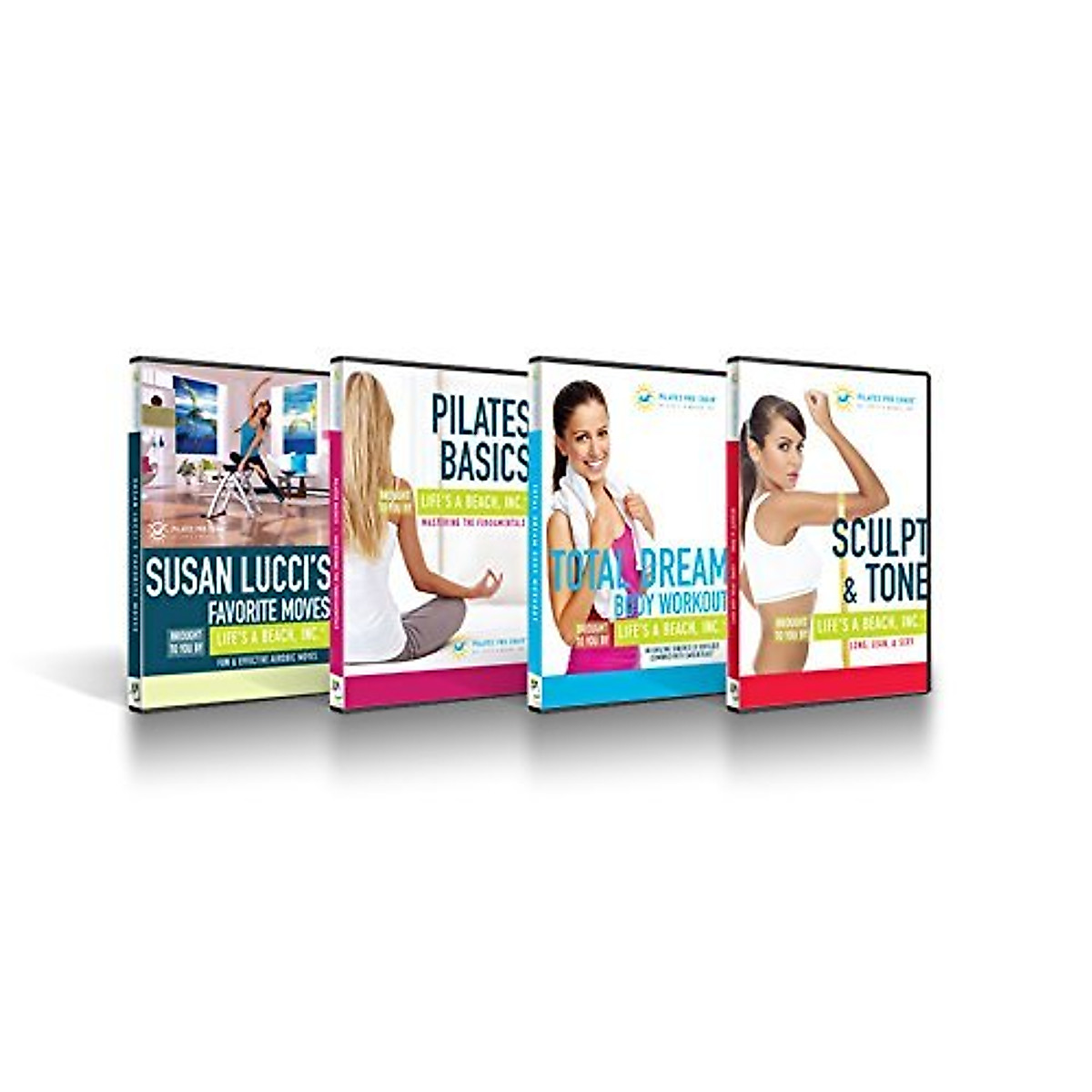 Life's A Beach Pilates PRO Chair 4 DVD Set
