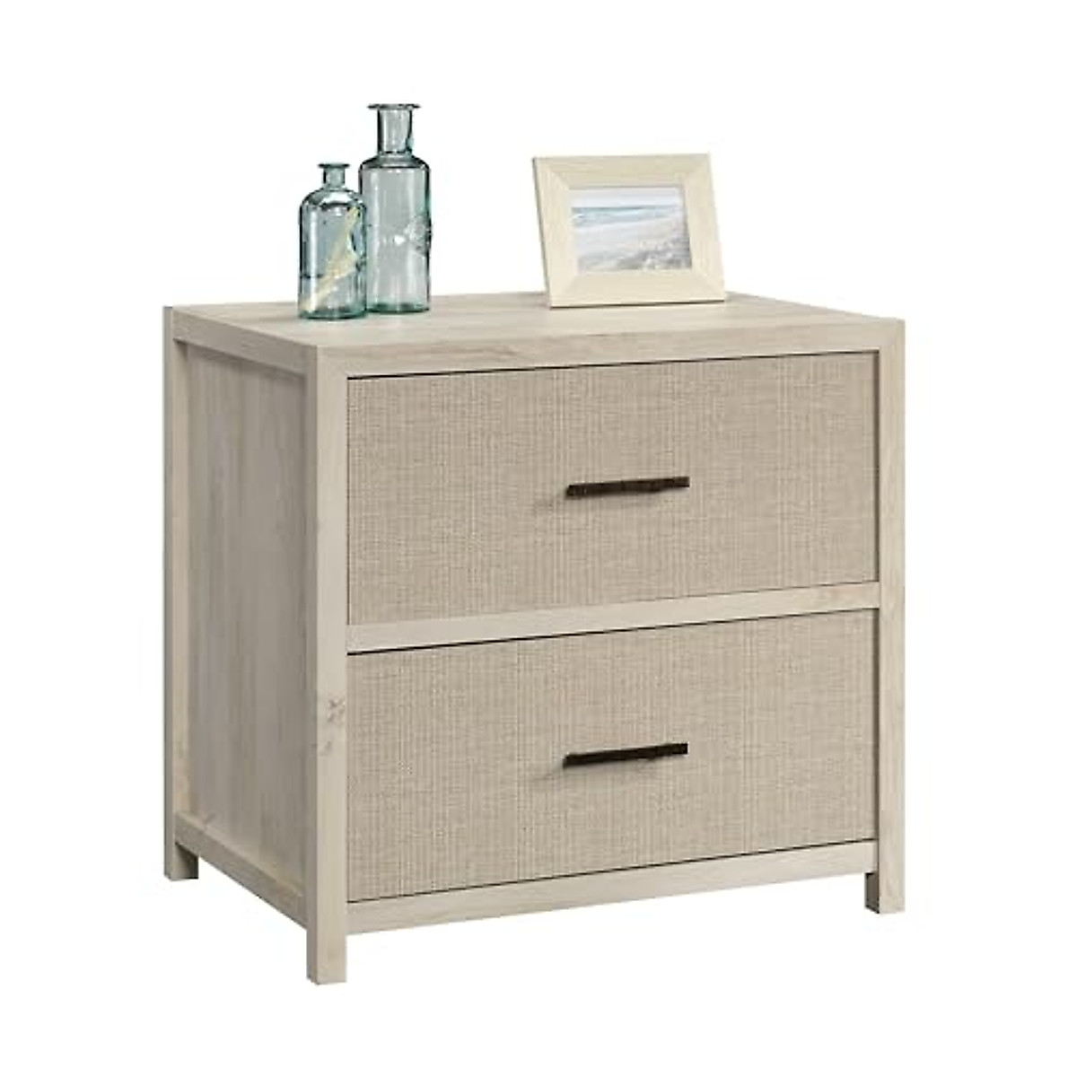 Sauder Pacific View Lateral File, Chalked Chestnut Finish
