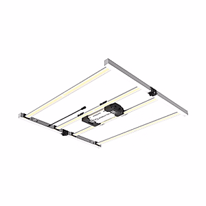 4 bar, 430w, 3' x 3', Mammoth Lighting Fold Series Led Grow Light 4 Bar Fold, 3 Foot and 430w Dimmer Knob + RJ14 Port (Standard $0) 120v + 240v Plug Included