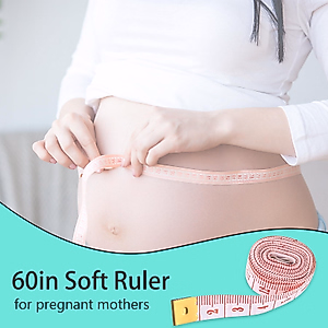 Nipple Rulers for Flange Sizing, 4pcs Silicone Nipple Flange Measuring Tool for Breast Pump Flange Size, Breast Pump Shield Nipple Sizing Measurement Tool for Flanges, Including 2 Flange Rulers