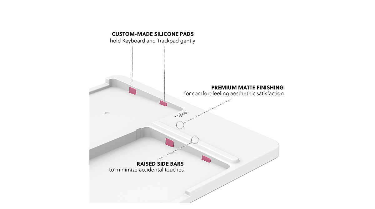 Tyonit Harmony Tray for Apple Magic Trackpad and Apple Magic Keyboard ...