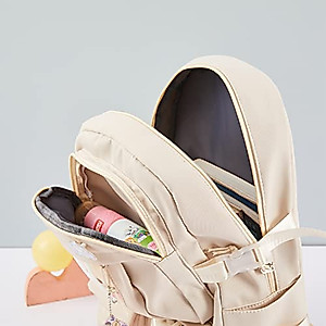 BUNXIZHUN kawaii backpack for school girls cute backpack for women with kawaii pin and accessories cute aesthetic kids backpacks Mochilas Escolares Para Niñas middle school girls kawaii backpack