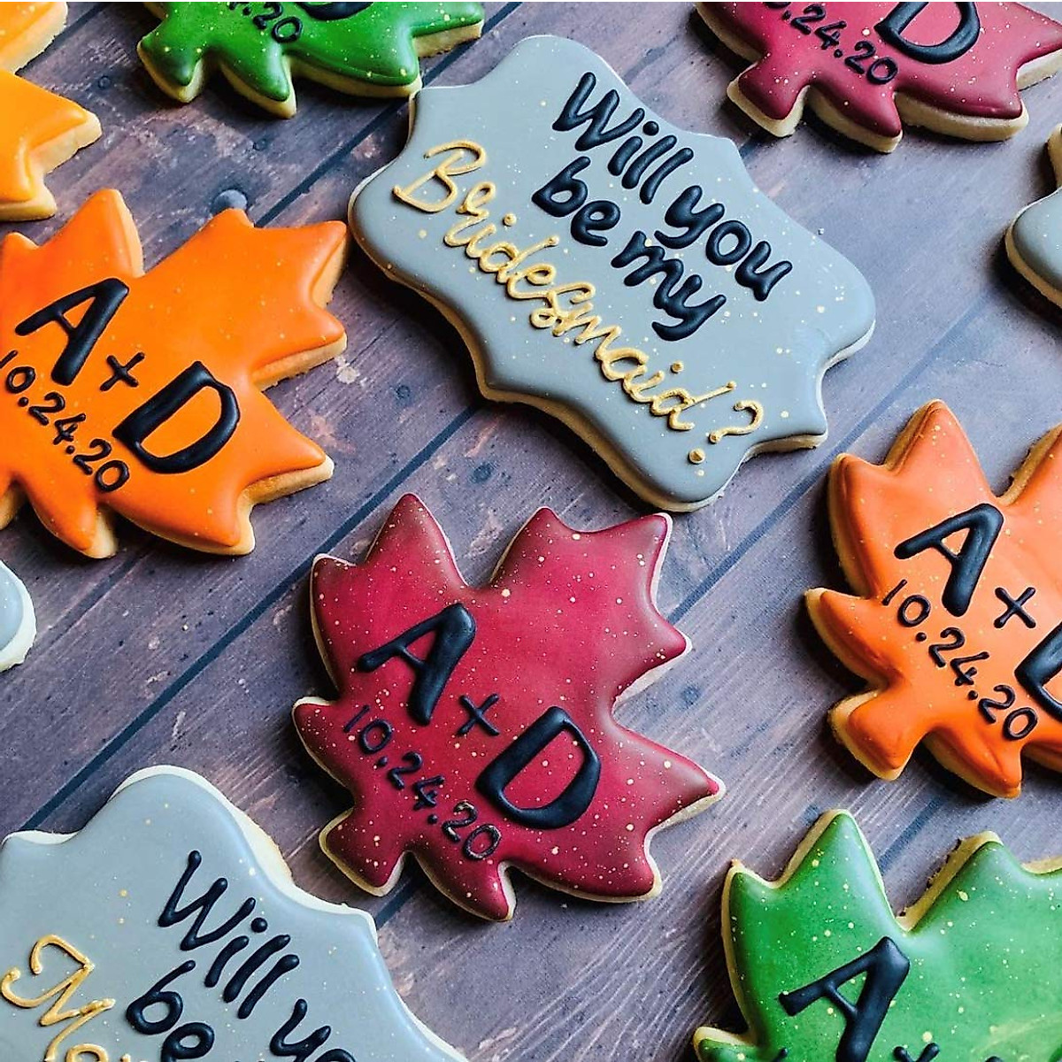 Large Maple Leaf Cookie Cutter, 4" Made in USA by Ann Clark