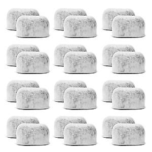 24-Pack Replacement Charcoal Water Filters for Braun Coffee Makers - Fits All Braun BrewSense Drip Series Coffee Machines