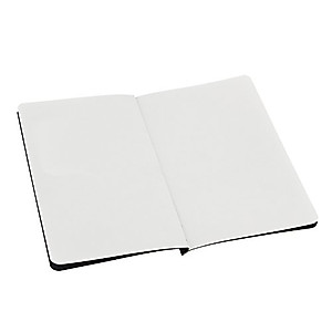 Moleskine Journey Ornament Note Card with Envelope, (3.5" x 5.5") Plain/Blank, Indigo Blue/Snowy Bicycle