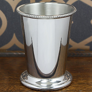 English Pewter Company 10oz Beaded Fine Quality Pewter Mint Julep Cup [BAR201]
