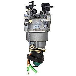 Fullas Huayi Carburetor Automatic Choke P27-1 Carb Compatible with Honda EC6500CX EB6500X EL6500CXS EG6500CX 5000W 6000W Gas Generator with Solenoid and Gaskets