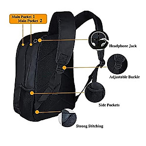 Mayooni Kids Back to School Book Bag Cristiano Ronaldo Lightweight Travel Daypack Laptop Backpack for School