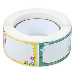 1 Roll Blank Name Tags Name Labels for Daycare Label Sticker Name Tag Sticker Small Labels Stickers Sign Labels Sticky Name Tags Students Stick Notes Small Sticker Labels