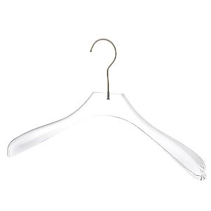 LUKEO Acrylic Clothes Rack Clothing Store Display Clothes Rack Crystal Acrylic Hanging Clothes Racks