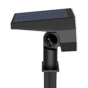 NYMPHY Solar Outdoor Lights, Solar Lights Outdoor Waterproof, Solar Spot Lights Outdoor 56 LED 3 Lighting Modes for Landscape Yard Wall Lights Auto On/Off for Pathway Garden, Pack of 1(Cool White)