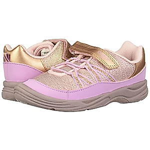 OshKosh BGosh Girls Sneaker, Lilac, 5 Toddler