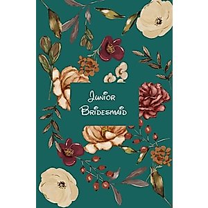 junior bridesmaid notes: Bridesmaid Notes Wedding notebook makes a great gift for girls
