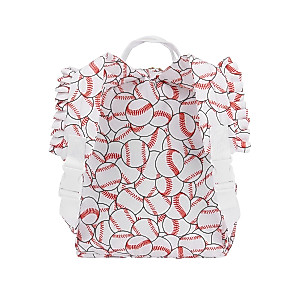 ONGLYP Kids Toddler Backpack for Preschool Lightweight Sports Travel Shoulders Backpack School Bag Bookbag for Girls Boys (Baseball)