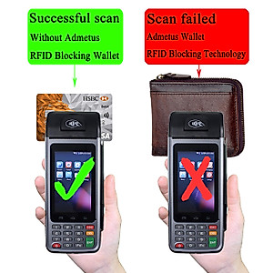 Admetus Christmas gift Men gifts Genuine Leather Short Zip Cowhide Wallet credit card ID Purses 2