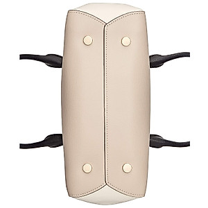 kate spade new york Sydney Double Zip Leather Satchel, Tusk Multi