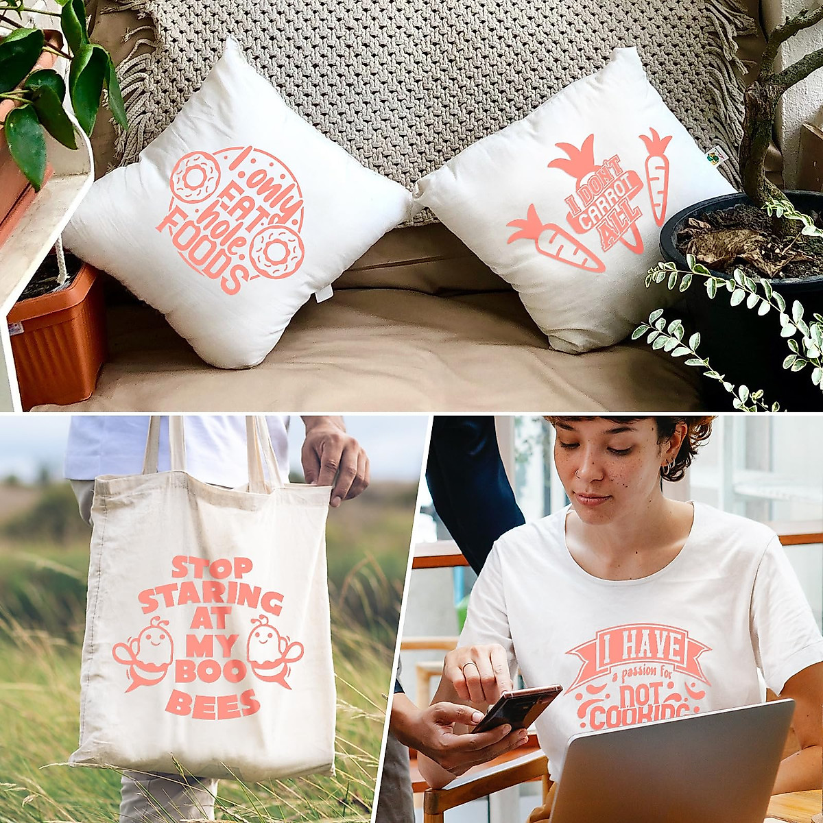 Gatichetta Coral Heat Transfer Vinyl Roll, Peach Iron on HTV 12" x 6FT, Smooth PU HTV for T-Shirts, Fabris, DIY Designs