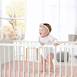 Sweet Jojo Designs Dusty Rose Pink Girl Fitted Crib Sheet Baby or Toddler Bed Nursery - Solid Color Mauve for Bohemian Boho Rainbow Collection