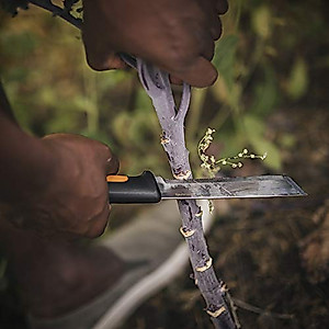 Fiskars 340150-1001 Food Gardening Harvesting Knife, Black/Orange