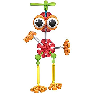 KID K’NEX – Budding Builders Building Set – 100 Pieces – Ages 3 and Up – Preschool Educational Toy