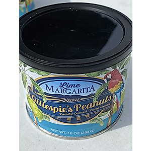 Lime Margarita 10oz cans Gillespie's Peanuts grown on our family farm! lm (3 10 oz Cans)