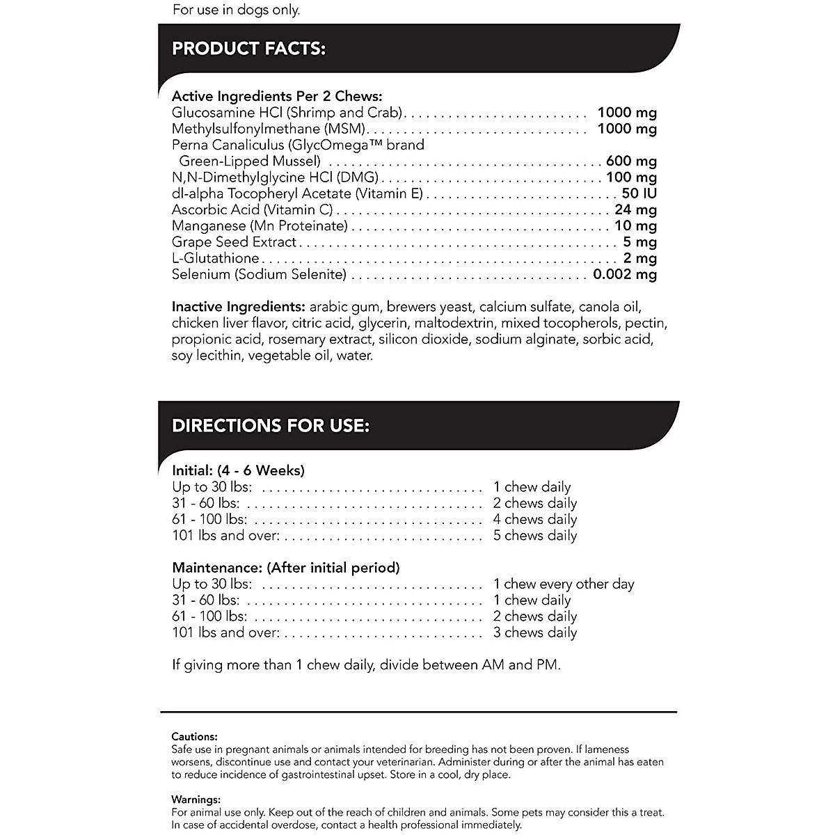 Glyco Flex III Bite-Sized Chews 120 Ct [Misc.]