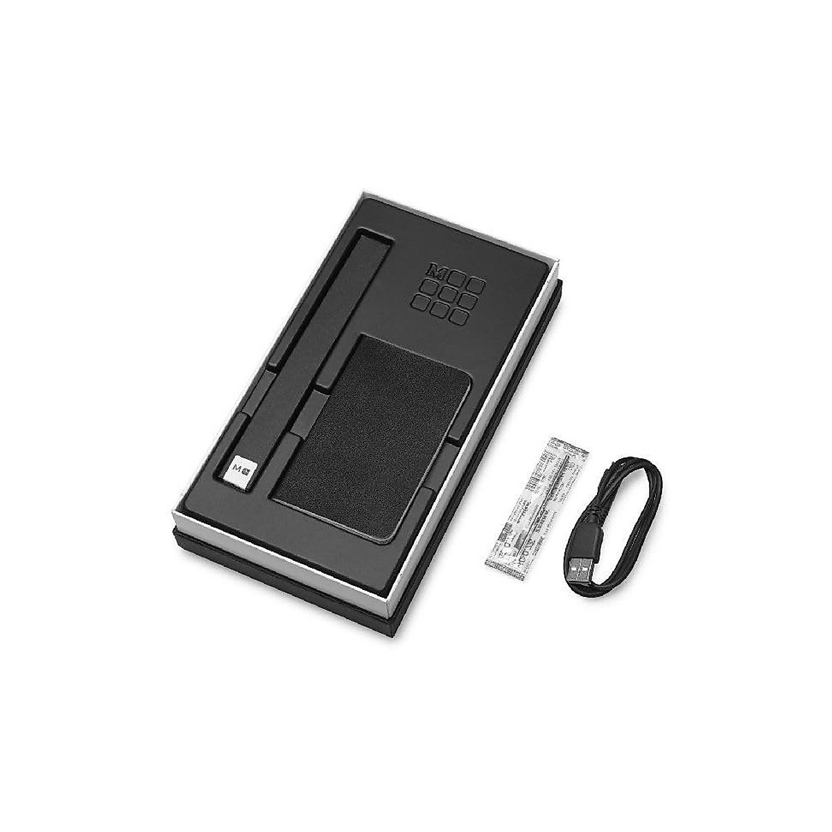 Moleskine Pen+ Ellipse Smart Pen - Designed for Use with Moleskine Notes App for Digitally Storing Notes (Only Compatible with Moleskine Smart Notebooks, Sold Separately), Black, One Size (718889)