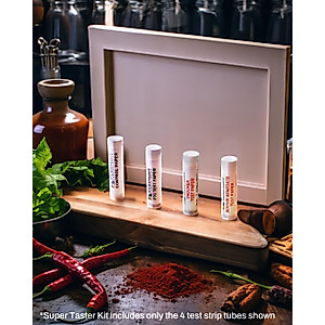 EISCO Super Taster Test Kit - PTC Paper Strips with Biodegradable Box & Instructions - Lab Quality - Classroom Pack - PTC Paper, Sodium Benzoate, Thiourea, and Control (No Chemical), 100 Strips Each