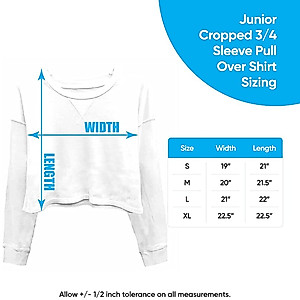 Disney Ladies Lilo and Stitch Sweatshirt - Ladies Classic Lilo and Stitch Tie Dye Long Sleeve Skimmer (Blue Multi, Medium)