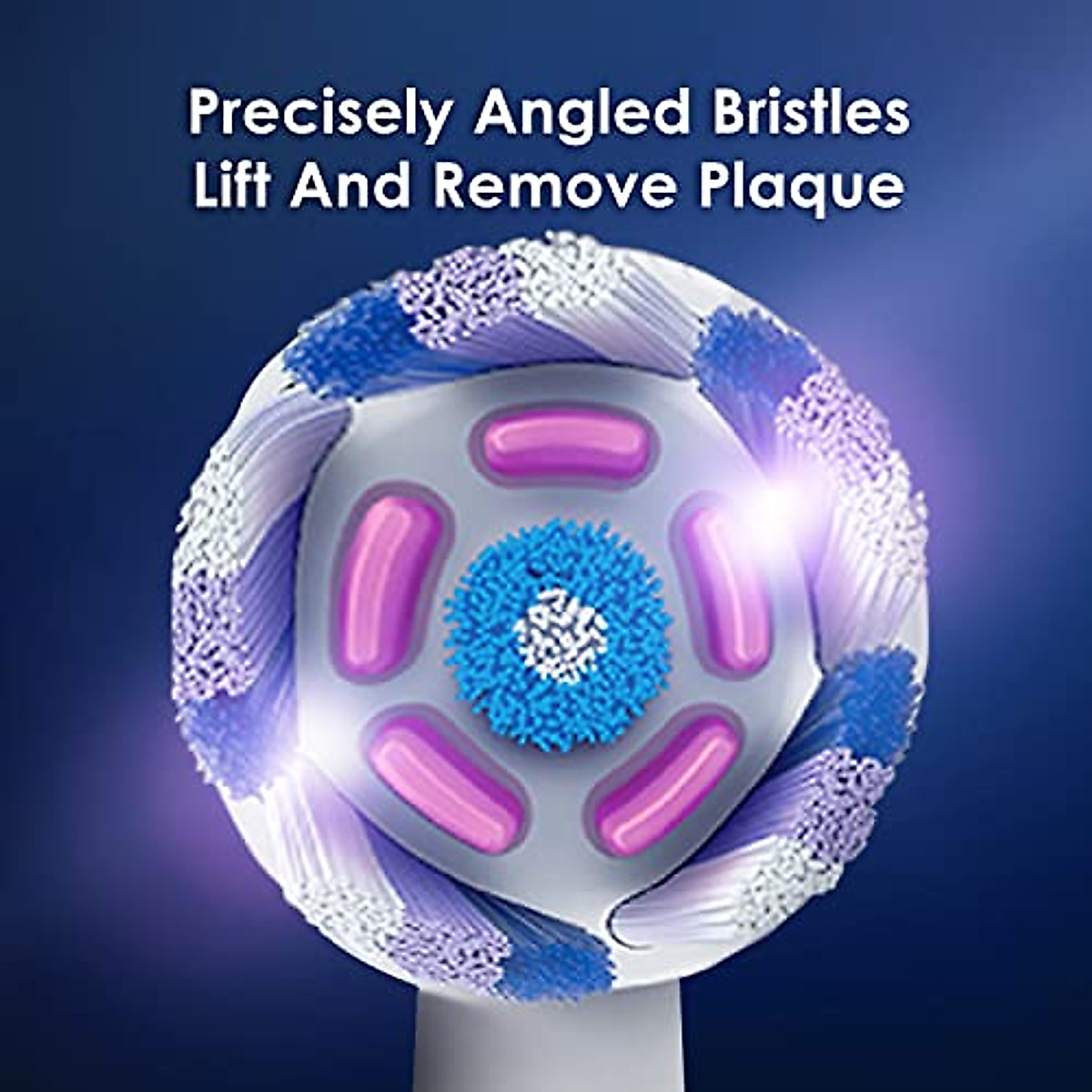 iO Series Ultimate White Replacement Brush Head for Oral-B iO Series Electric Toothbrushes, White, 4 Count