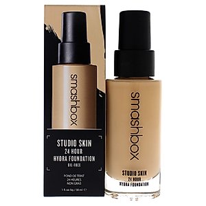 Smashbox Studio Skin 24hr Hydra Foundation Oil Free # 1.2 Warm 1.0 Oz (Fair Light)