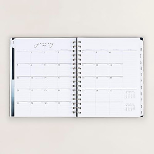 Blue Sky Life Note It 2024 Weekly and Monthly Planner Notes, 7" x 9", Frosted Cover, Wirebound, Marina (139480-24)