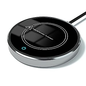 Smart Coffee Mug Warmer for Desk， Coffee Warmer Plate for Cocoa Tea Water Milk with Auto Shut Off After 6 Hours Feature， Cup Warmer for Office Desk Use，Heating Plate Candle Wax Warmer