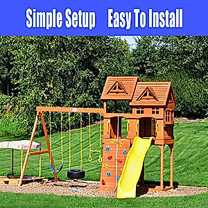 HAPPY MOTTE 25 Rock Climbing Holds for Kids Climber with Hardware, Rock Wall Holds Climbing Rock Wall Grips for Indoor and Outdoor Playground Play Set