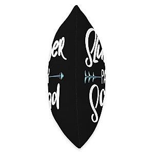 Best Pajama Crew Parties Matching Gift For Ladies Funny Slumber Party Squad Designs for Girls Women Sleepover Throw Pillow, 16x16, Multicolor