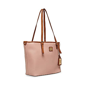Anne Klein Perfect Tote, Carnation/Saddle