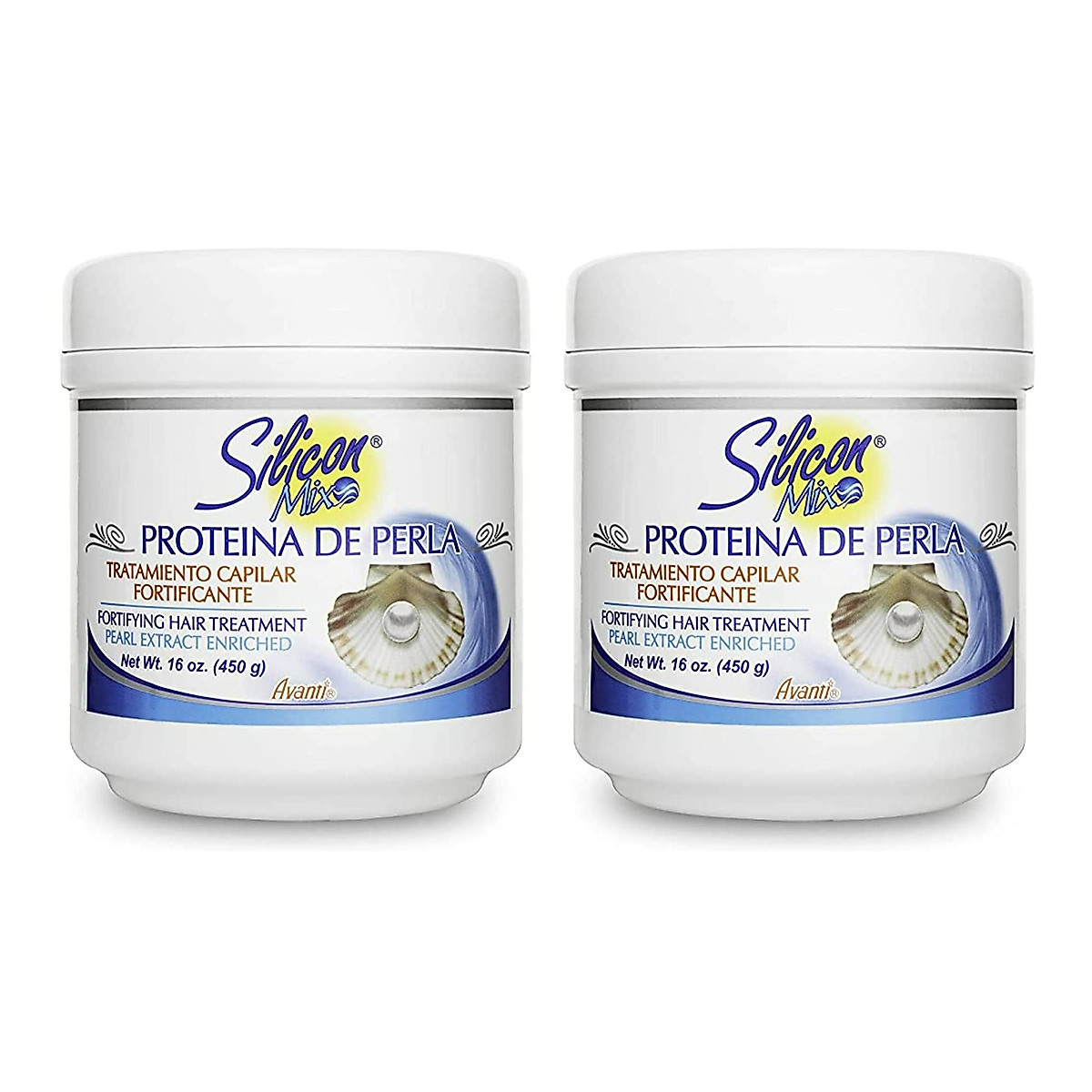 Silicon Mix Protieina De Perla Hair Treatment 16oz "Pack of 2"