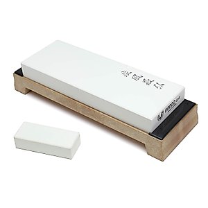 Yoshihiro Professional Grade Toishi Japanese Whetstone Knife Sharpener Water Stones (#6000 grit)