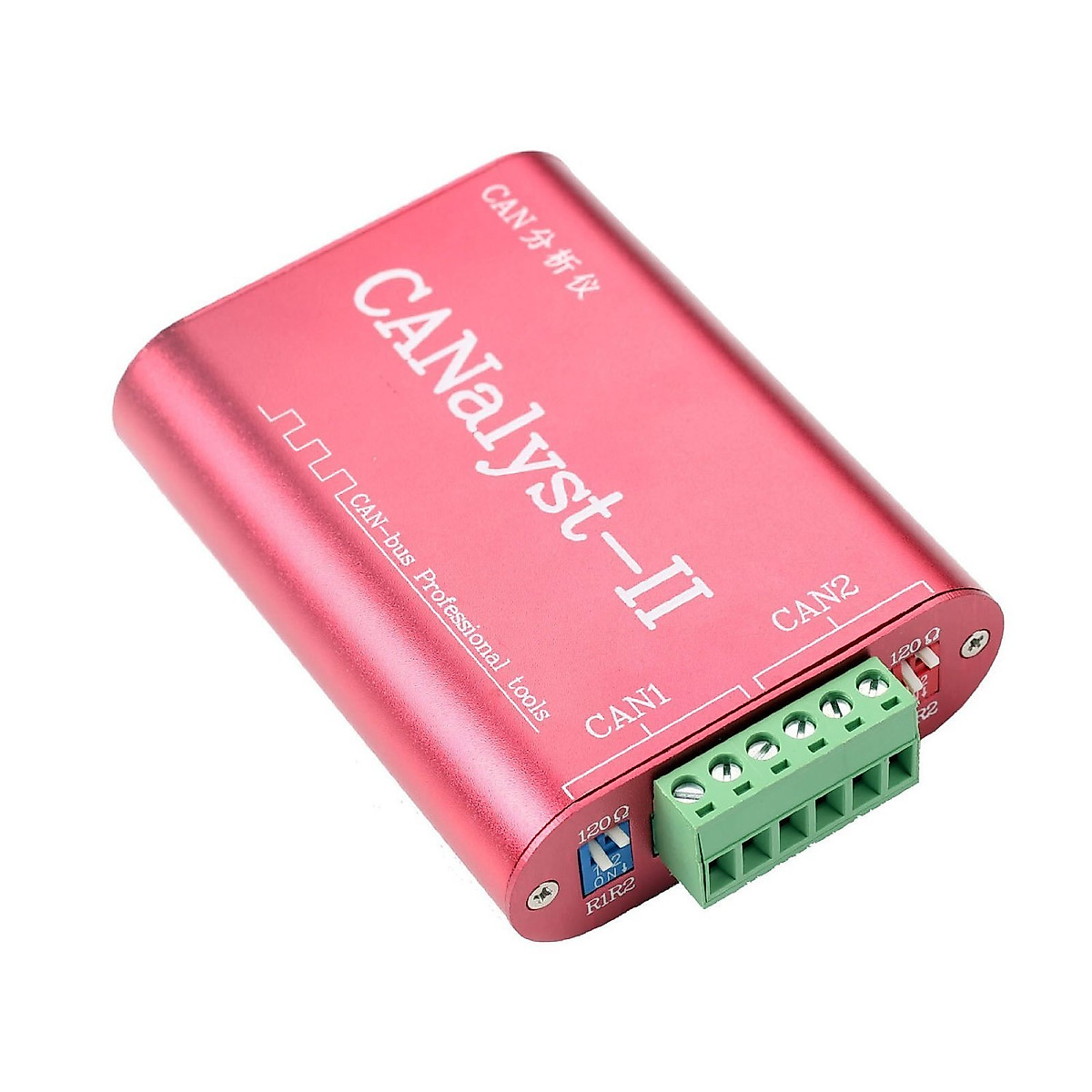 CANalyst-II USB to CAN Analyzer CAN-Bus Converter Adapter Support ZLGCANpro