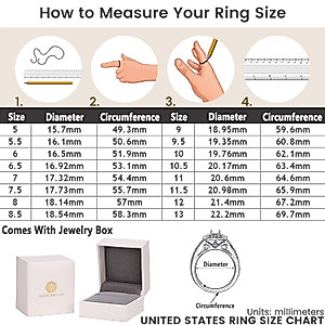 Newshe Jewellery Engagement Sets Wedding Rings For Women 925 Sterling Silver 3pcs White Cz Size 5.5