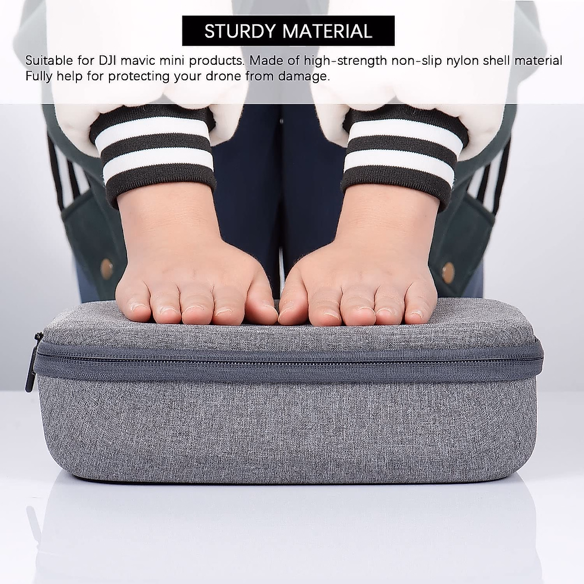 GLGLMA Handheld Carrying Case for 𝐃𝐉𝐈 𝐌𝐚𝐯𝐢𝐜 𝐌𝐢𝐧𝐢 𝐃𝐫𝐨𝐧𝐞 𝐀𝐜𝐜𝐞𝐬𝐬𝐨𝐫𝐢𝐞𝐬, Waterproof Drone Storage Bag