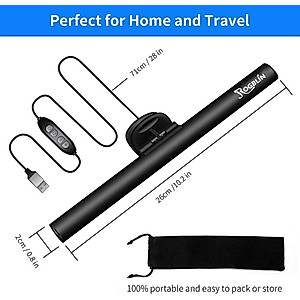 ROGBLIN Laptop Monitor Light Bar, USB E-Reading LED Task Lamp, 3 Adjustable Color Temperature, 10 Dimming Brightness Levels, No Screen Glare, Space Saving, Eye Health Care