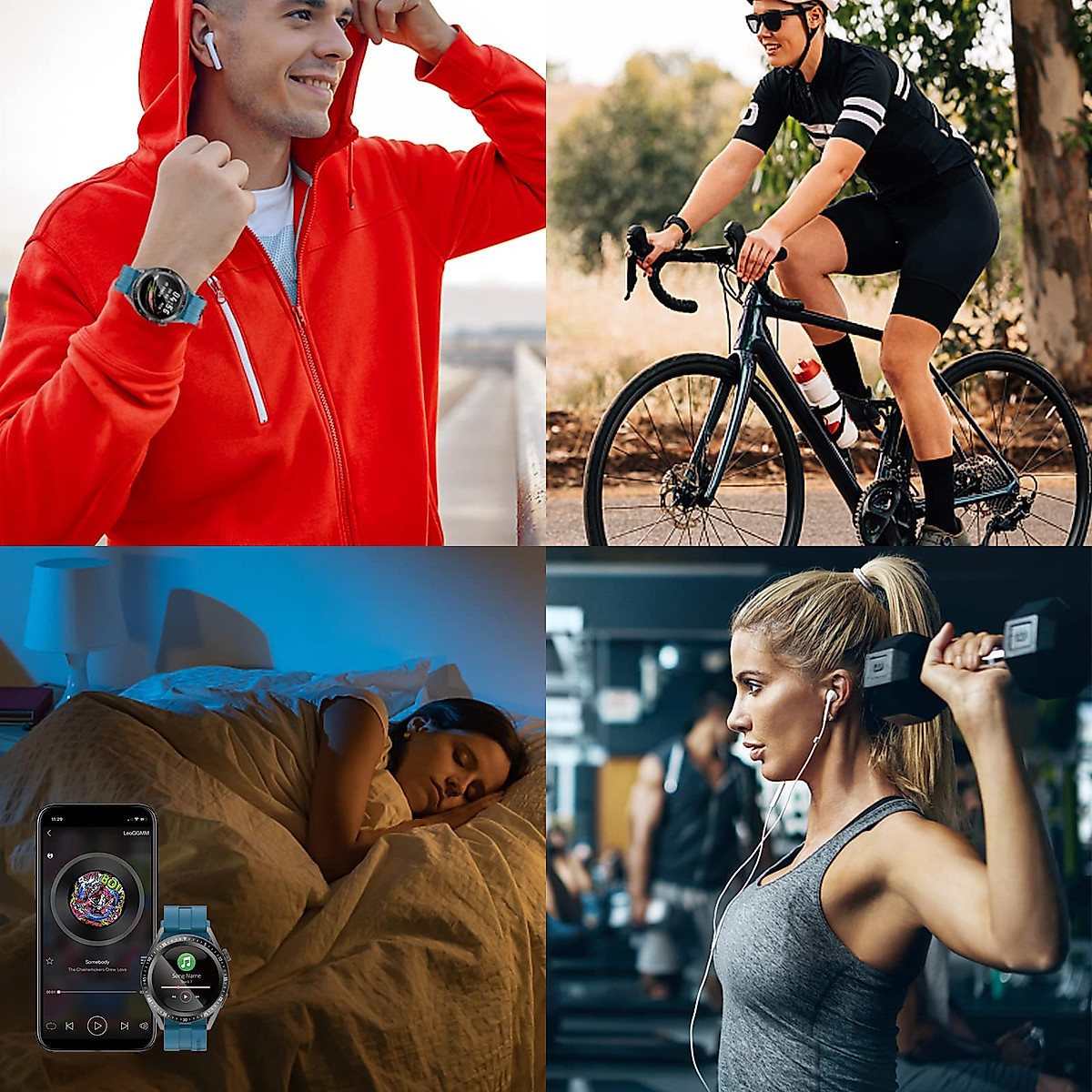 FDY Men's Smartwatch (Call Receiving/Dialing), Fitness Tracking Waterproof Smartwatch for Android iOS Phones, 1.38-inch HD Full Touch Screen Digital Watch with Heart Rate Sleep Monitor Pedometer